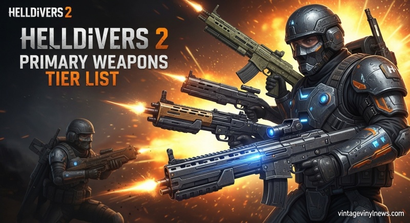 Helldivers 2 Primary Weapons Tier List - Expert (2026 Guide)