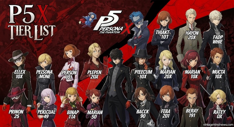 Ultimate P5X Tier List (May 2026) - Best Characters Ranked