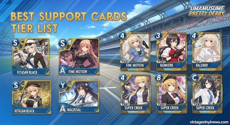 Umamusume Support Cards Tier List - Full 2025 Guide