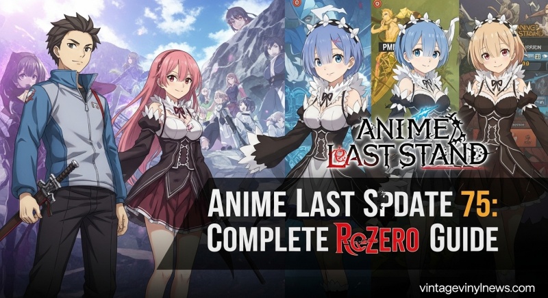 Anime Last Stand Update 75: ReZero Guide (March 2026)