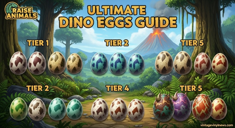 Complete Dino Eggs Guide All Dinosaurs Raise Animals (2026)