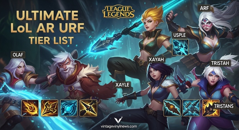 Ultimate LoL AR URF Tier List - Complete (March 2026) Guide