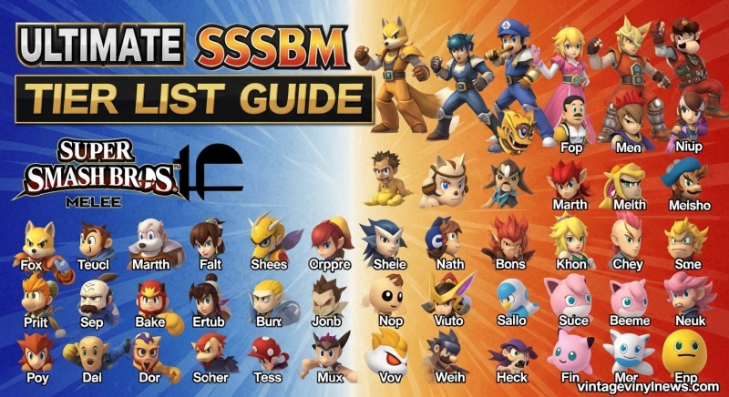 Ultimate SSBM Tier List - Complete (May 2026) Guide
