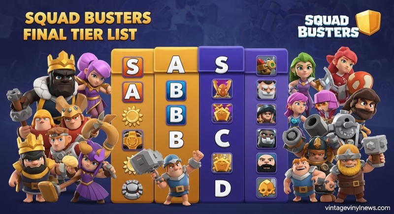 Squad Busters Final Tier List - Expert (May 2026) Guide