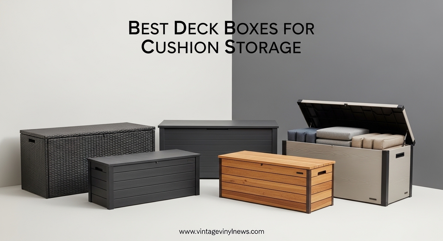 12 Best Deck Boxes for Cushion Storage (May 2026) Complete Guide