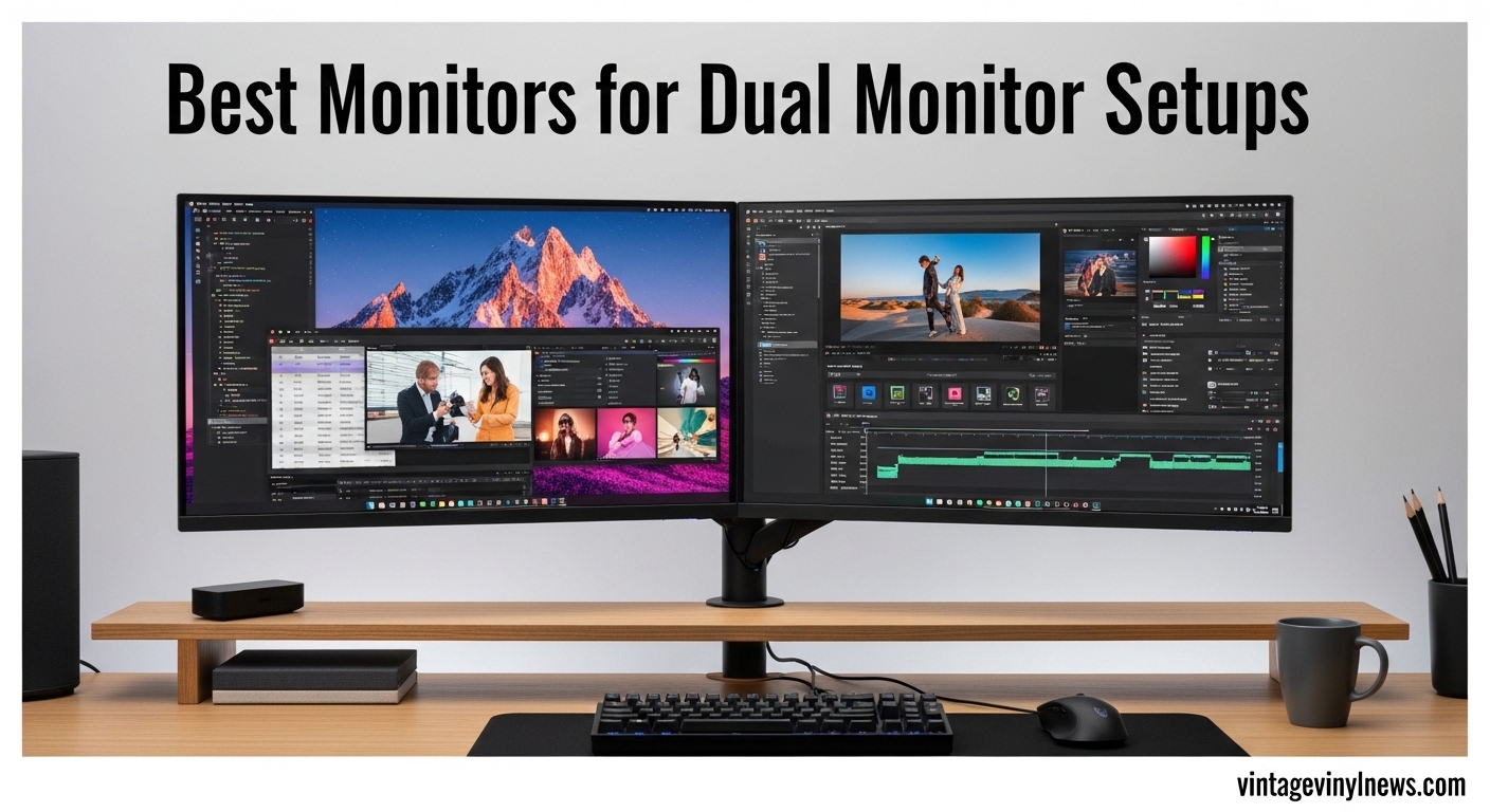 10 Best Monitors for Dual Monitor Setups (May 2026) Top Tested - VVN News